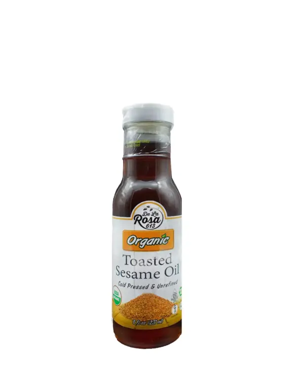 Shop Organic Toasted Sesame Oil | De La Rosa