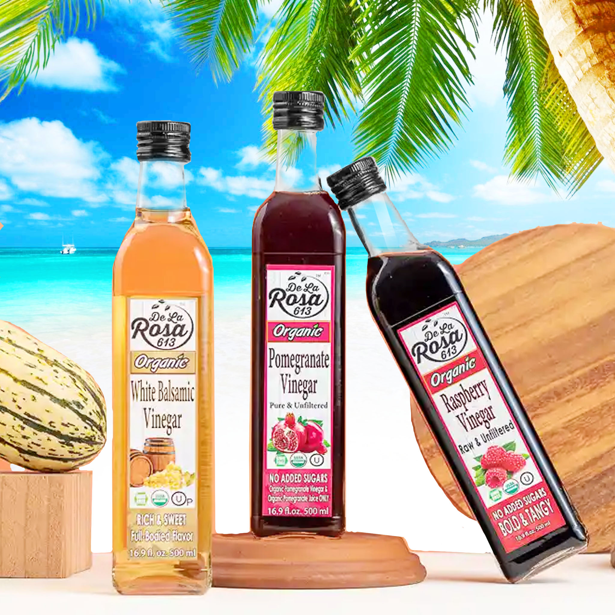 Organic Fruit Vinegar Combo