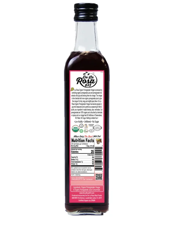 Organic Vinegar Mixer 6 Pack | De La Rosa