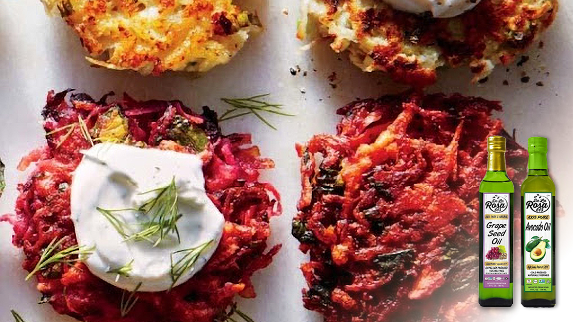Delarosa613 | Beet Latkes Stuffed With Goat Cheese